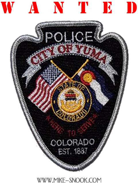Mike Snooks Police Patch Collection Known Wanted Patches